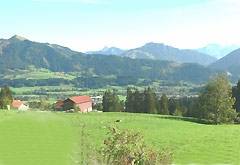 Urlaub im Berggasthof Ellegg-Höhe - mit toller Aussicht - in Wertach